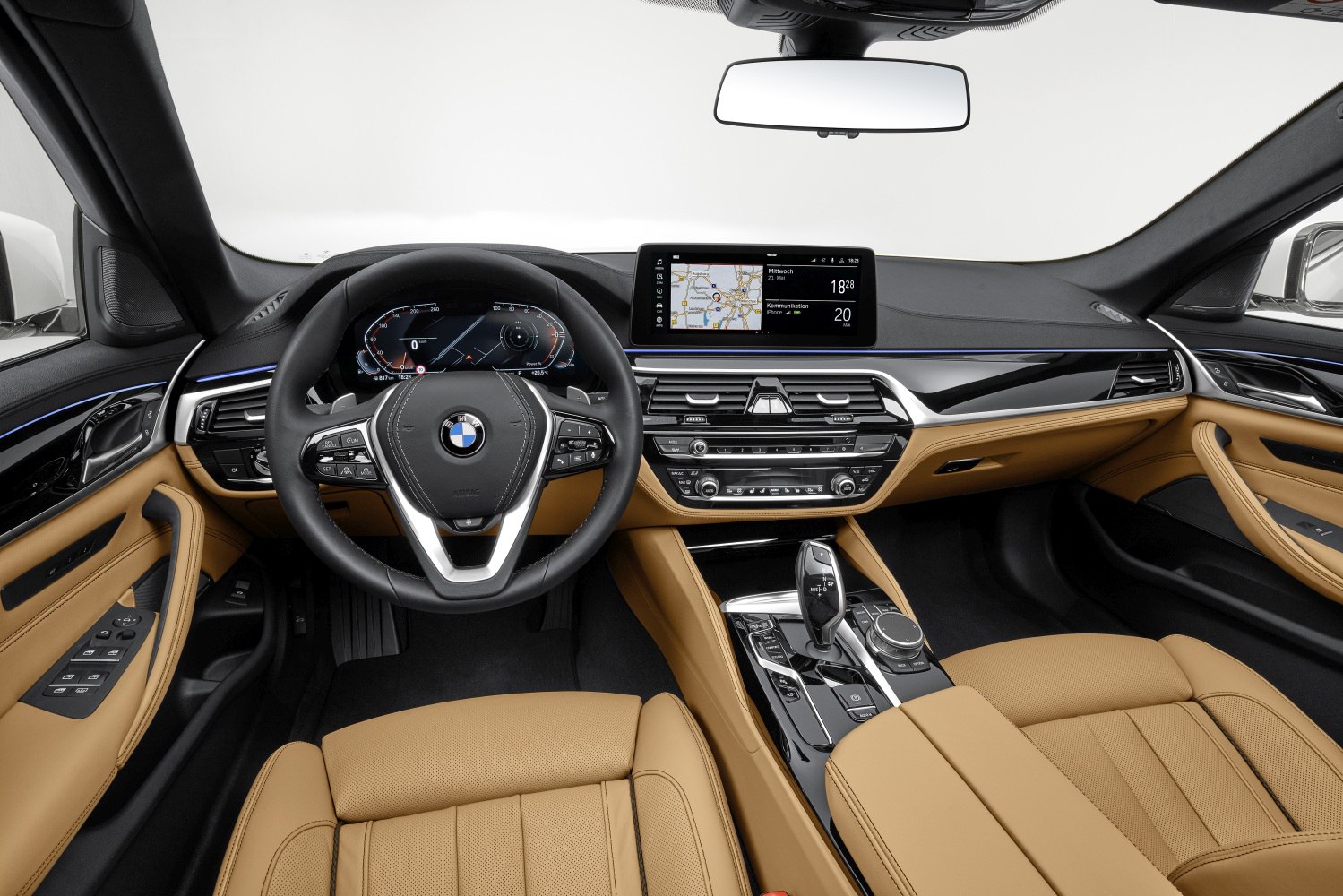 BMW 5 Series Sedan (G30 LCI, facelift 2020) 520d (190 Hp) MHEV Steptronic